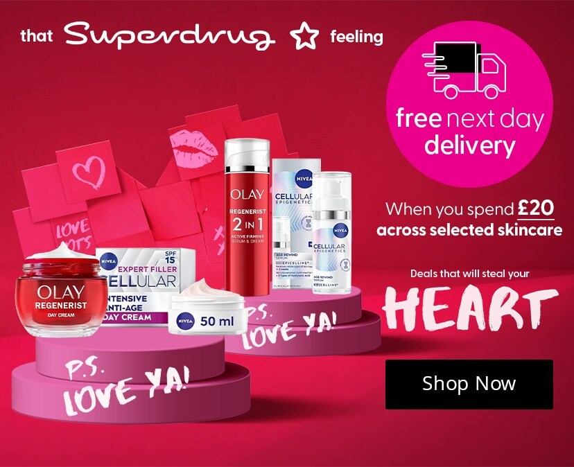 Free Next-Day delivery offers | Superdrug
