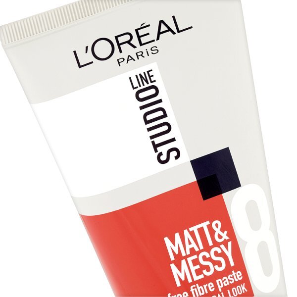 L'Oreal Studio Matt Messy Rough Paste 150ml | Hair | Superdrug