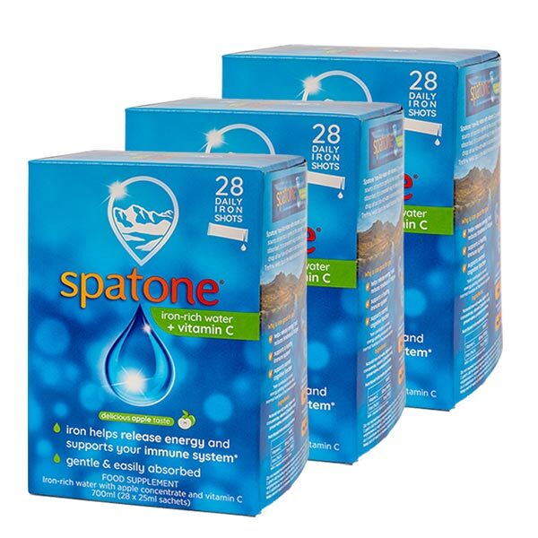 DNR Spatone Apple Iron Supplement - 3 Month Bundle Pack | Health ...