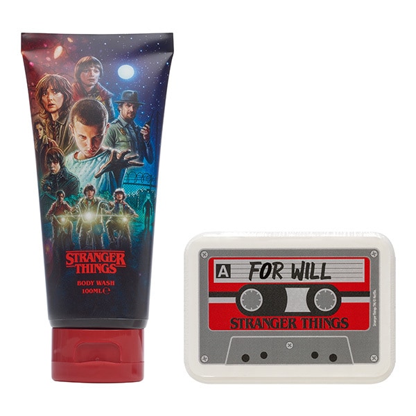 Stranger Things 150G Cassette Bath Fizzer, 100Ml Body Wash | Gifts For ...