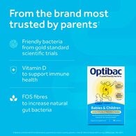 Optibac Probiotics Babies & Children - 10 Sachets | Health | Superdrug