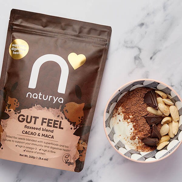 Naturya Cacao Maca Gut Feel Flaxseed Blend 300G | Health | Superdrug