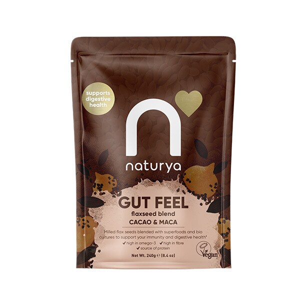 Naturya Cacao Maca Gut Feel Flaxseed Blend 300G | Health | Superdrug