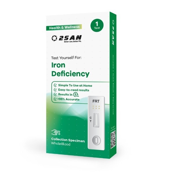 2San Iron Deficiency Rapid Test (1Pk) | Health | Superdrug