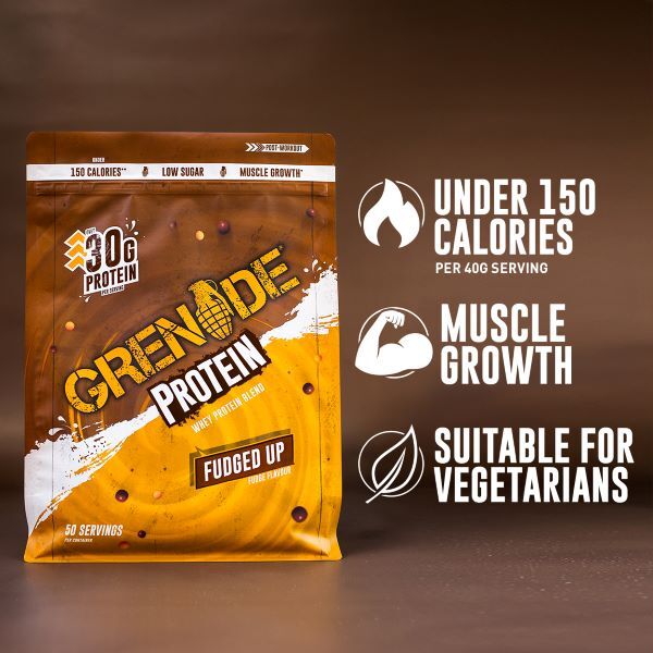 Grenade Fudged Up Protein Powder 2Kg | Health | Superdrug