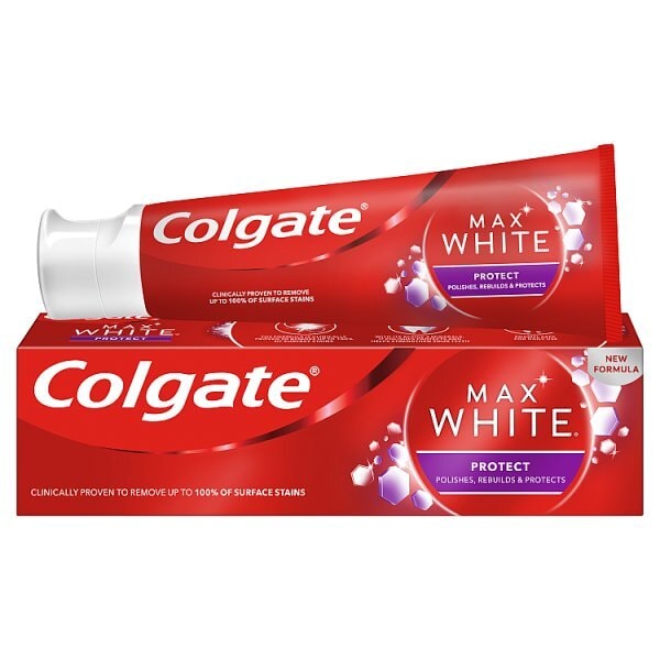 Colgate Max White Whitening & Protect Toothpaste 75ml | Toiletries ...