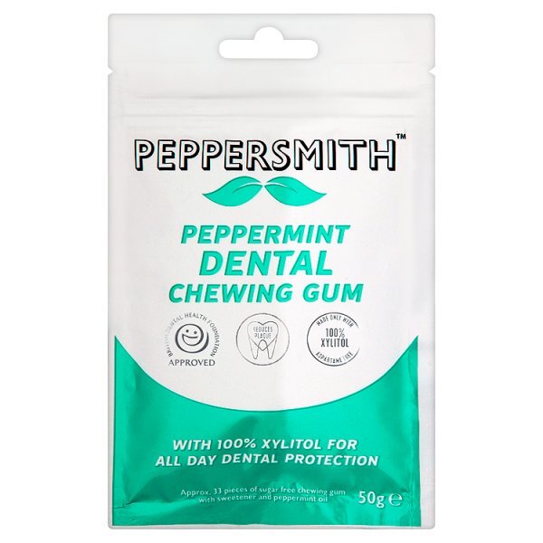 Peppersmith Xylitol Chewing Gum 50g | Dental Care & Hygeine | Superdrug