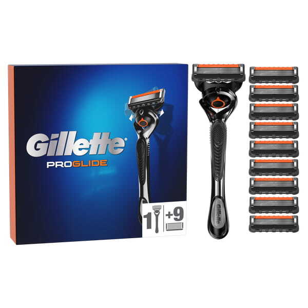 Gillette Proglide Men's Razor, 9 Count | Mens | Superdrug