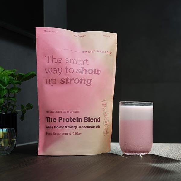 Smart Protein The Protein Blend Strawberries & Cream 480g | Health ...