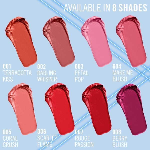 Rimmel Kind & Free Satin Lipstick 008 Berry Blush | Make Up | Superdrug