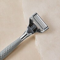 HarryS Men's Chrome Gift Set - 3 Razor Blades + Shave Gel | Mens ...