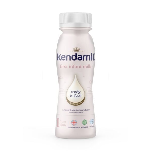Kendamil First Infant Milk Ready To Feed from Birth 200ml | Baby ...