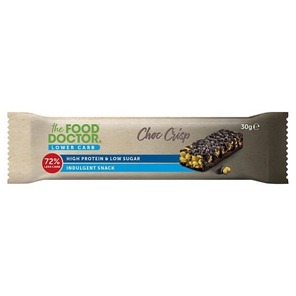 The Food Doctor Lower Carb Choc Crisp 30G | Health | Superdrug