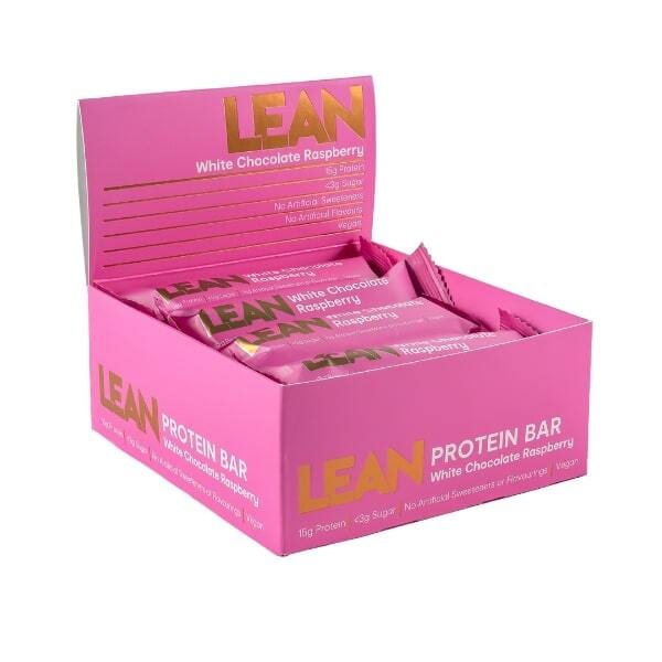 Lean White Chocolate Rasberry Protein Bar 12 Pack | Health | Superdrug