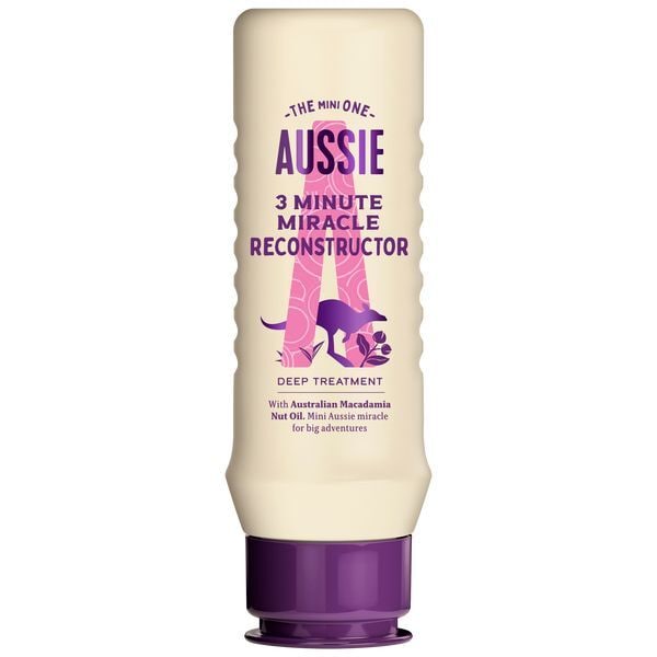 DNR Aussie 3 Minute Miracle Hair Mask Reconstructor 75ml | Hair | Superdrug