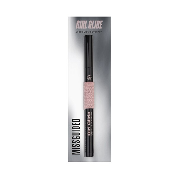 Missguided Cosmetics Girl Glide Liquid Eyeliner Black Glossy | Make Up ...