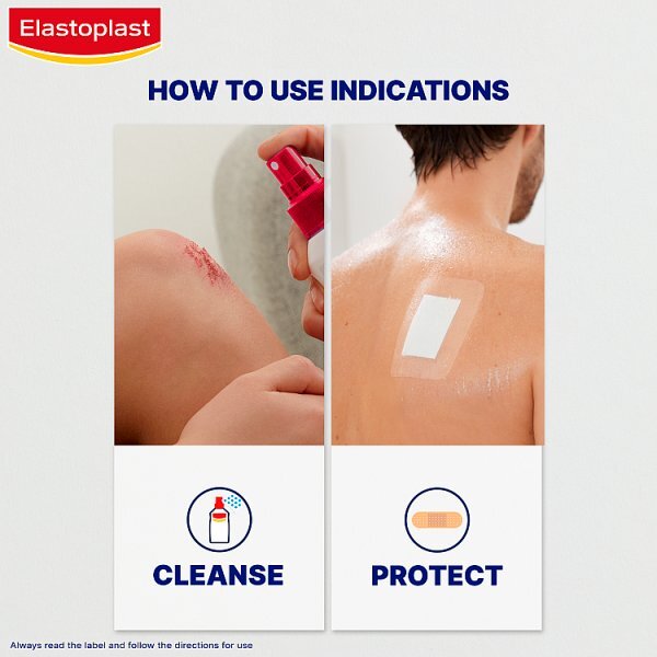 DNR Elastoplast Sterile Waterproof Xxl Dressings 5 Strips | Health ...