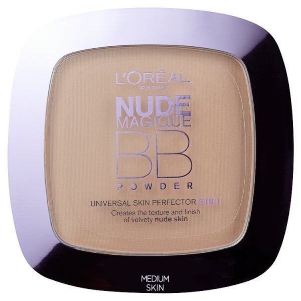 L'Oreal Nude Magique BB Powder Medium | Make Up | Superdrug