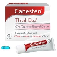 Canesten Thrush Duo Oral Capsule & External Cream | Health | Superdrug