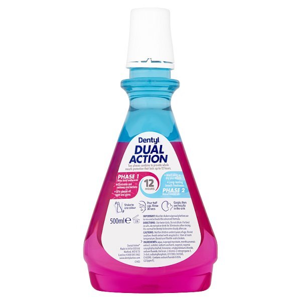 DNR Dentyl Dual Action Fresh Clove CPC Mouthwash 500ml | Toiletries ...