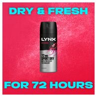 Lynx Sport Dry recharge Anti-perspirant Deodorant Spray | Toiletries ...