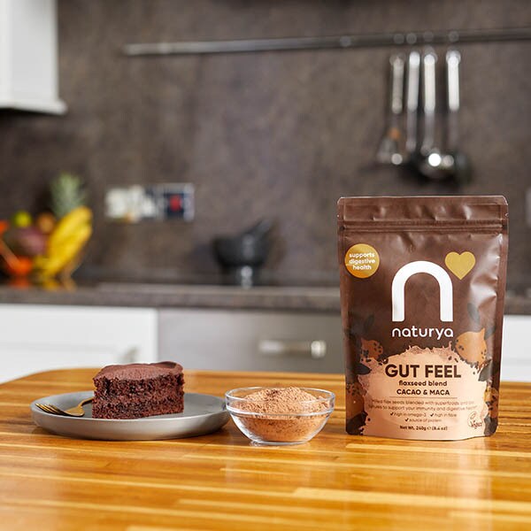 Naturya Cacao Maca Gut Feel Flaxseed Blend 300G | Health | Superdrug