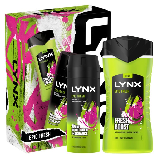 Lynx Epic Fresh Duo Kit | Toiletries | Superdrug