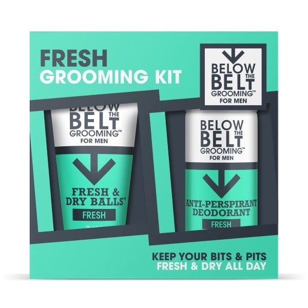 Below The Belt Grooming Fresh Grooming Kit Gift Set | Toiletries ...