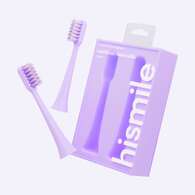 Hismile Electric Toothbrush Head Refills - Purple (2Pk) | Toiletries ...
