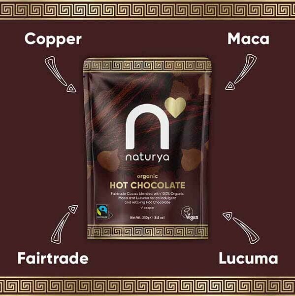 Naturya Superfood Organic Hot Chocolate 250G | Health | Superdrug