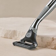 HarryS Men's Chrome Gift Set - 3 Razor Blades + Shave Gel | Mens ...