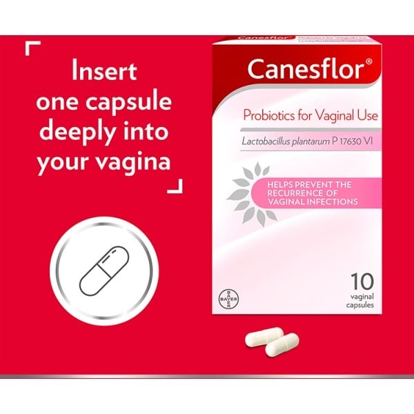 Canesflor Thrush Probiotic Capsule 10 Capsules | Health | Superdrug