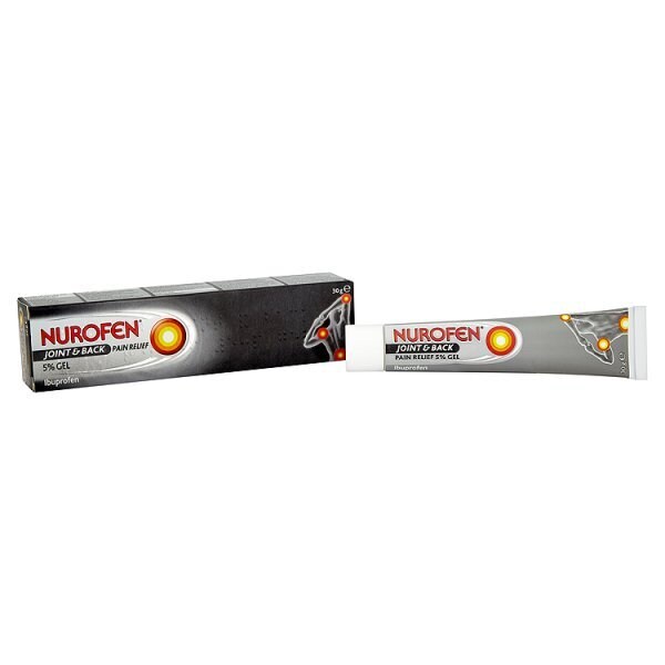 Nurofen Joint & Back Pain Relief 5% Ibuprofen Gel 30g | Health | Superdrug