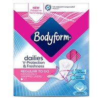 Bodyform Normal Wrapped Liner x30 | Toiletries | Superdrug