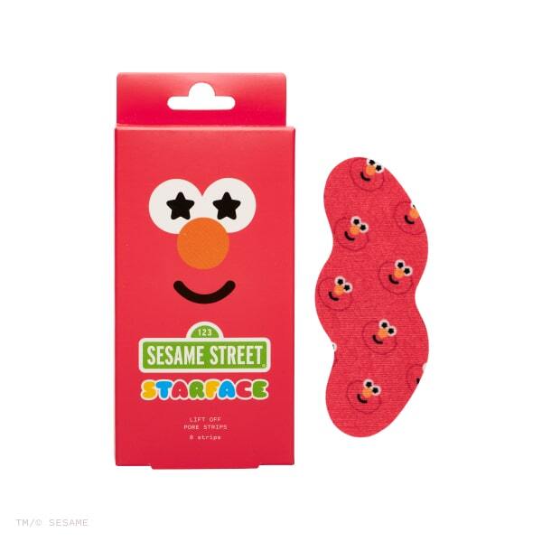 DNR Starface X Sesame Street Elmo Lift Off Pore Strips | Skin | Superdrug