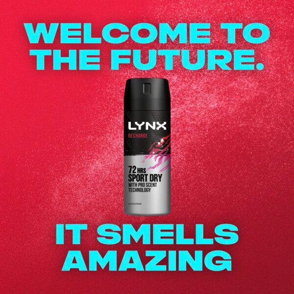 Lynx Sport Dry recharge Anti-perspirant Deodorant Spray | Toiletries ...