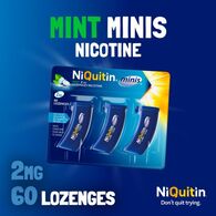NIQUITIN MINI 2MG LOZENGES X60. | Health | Superdrug